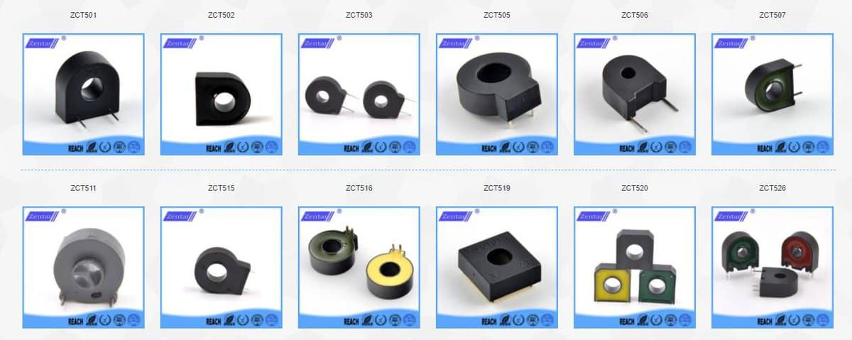 Zero phase current transformer - Xiamen ZTC Technology Co.,Ltd